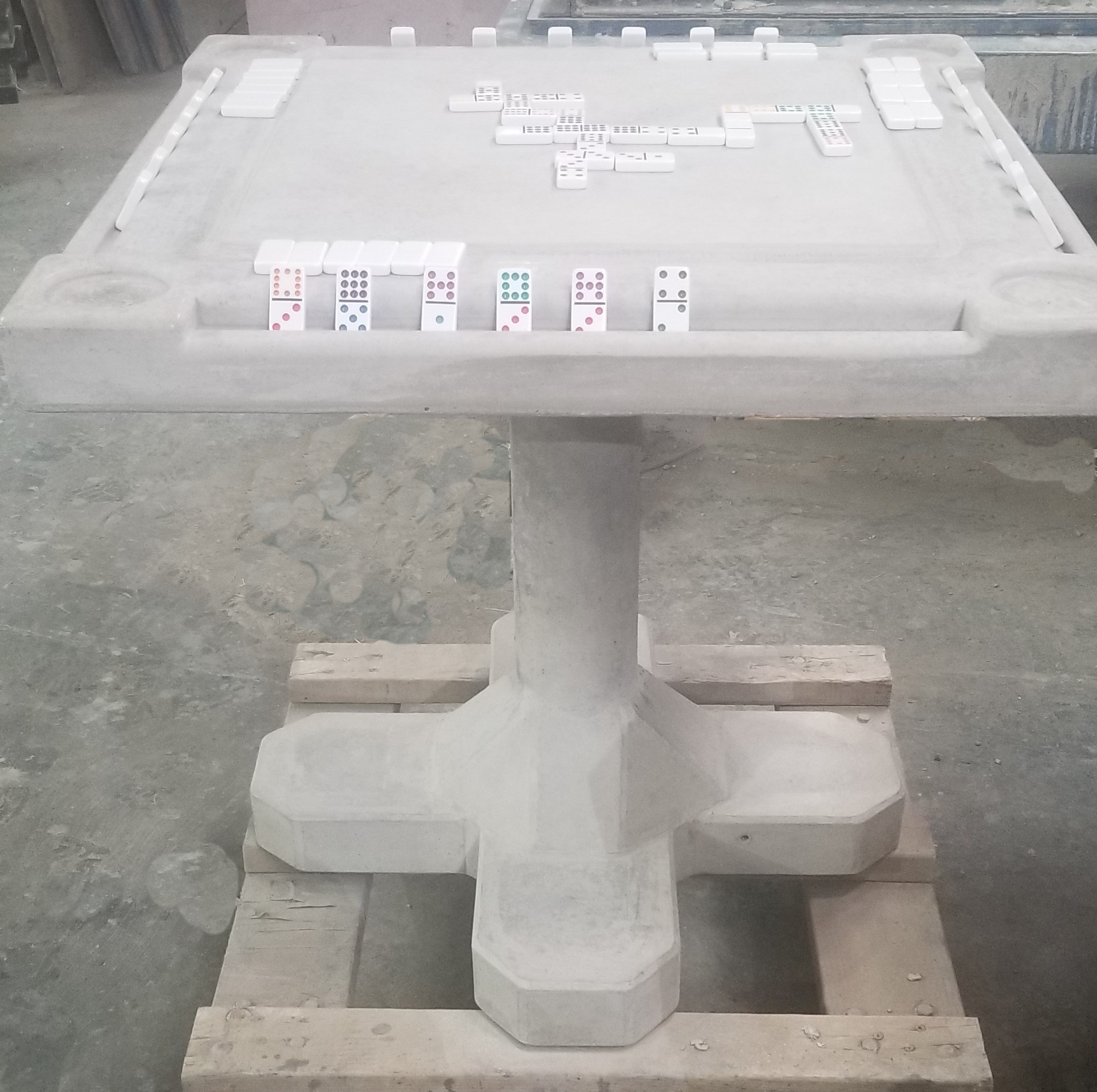 Concrete Domino Tables